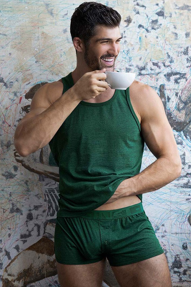 [O214] Male Model Showing Off Posing Beefcake Alpha Hunk Man | eBay