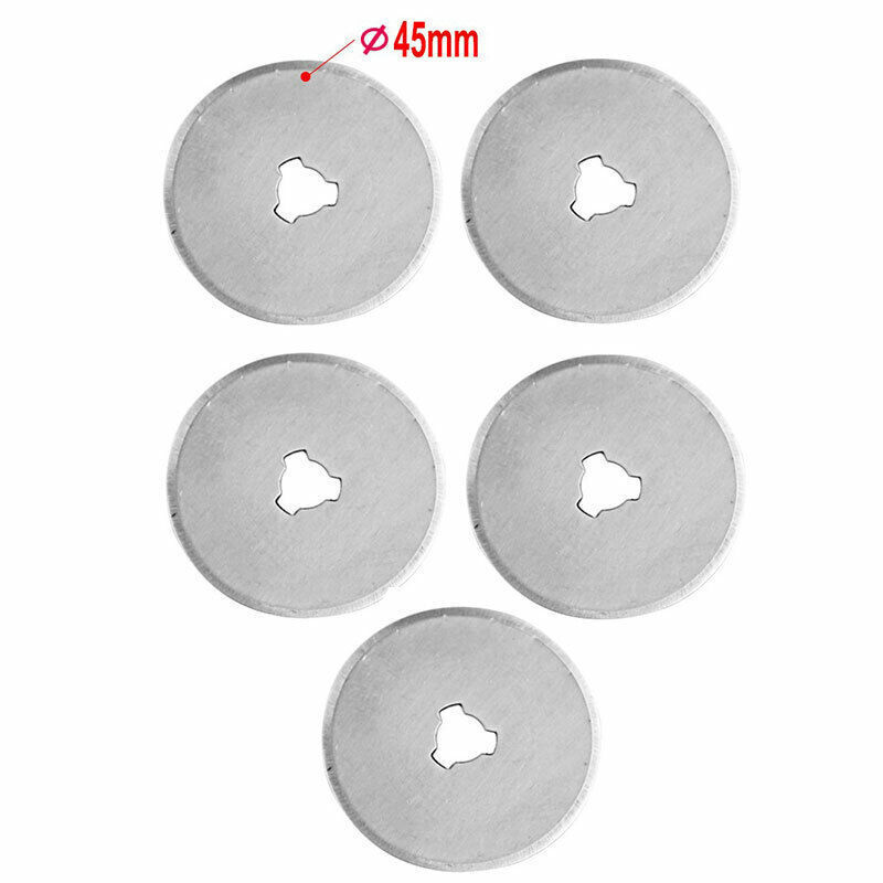 45mm Round Wheel Rotary Cutter Quilting Sewing Roller Cutting Tools ...