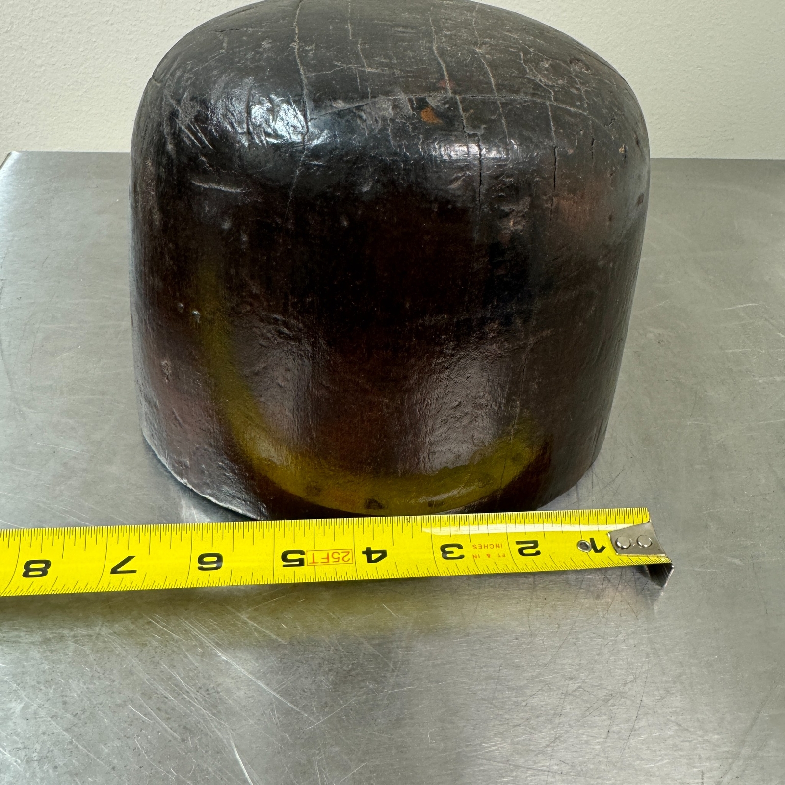 Vintage Antique Wooden Wood Hat MOLD Millinery Hat Block Form Solid ...