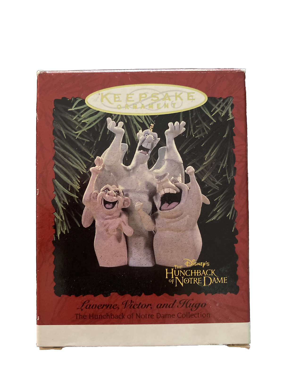 1996 Laverne, Victor, & Hugo Hunchback of Notre Dame Hallmark Ornament ...