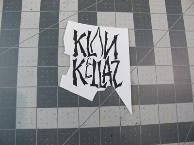 vtg 1990s hip hop Original art Joe Buck concept logo Klan Killaz C | eBay