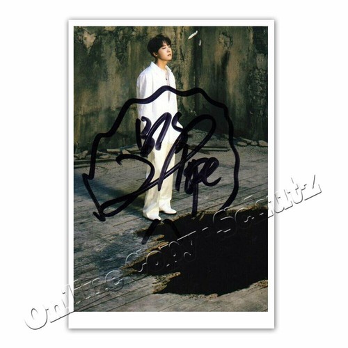 j-hope ++ Signature of BTS' J-Hope ++ Autograph Photo [K8] | eBay