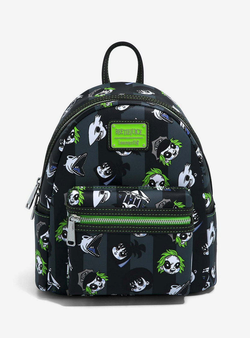 Loungefly Beetlejuice Characters Mini Backpack & Card… - Gem