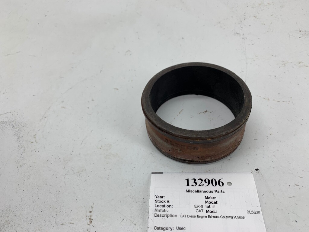 CAT Diesel Engine Exhaust Coupling 9L5839 | eBay