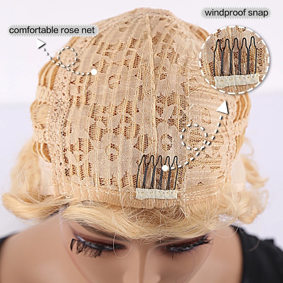 Retro Vintage Finger Wave Wigs for Lady Women Mommy 1920’s Party Wig ...