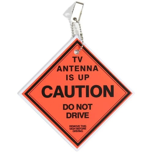 American Motorhome RV Antenna Saver Clip On Warning Sign | eBay