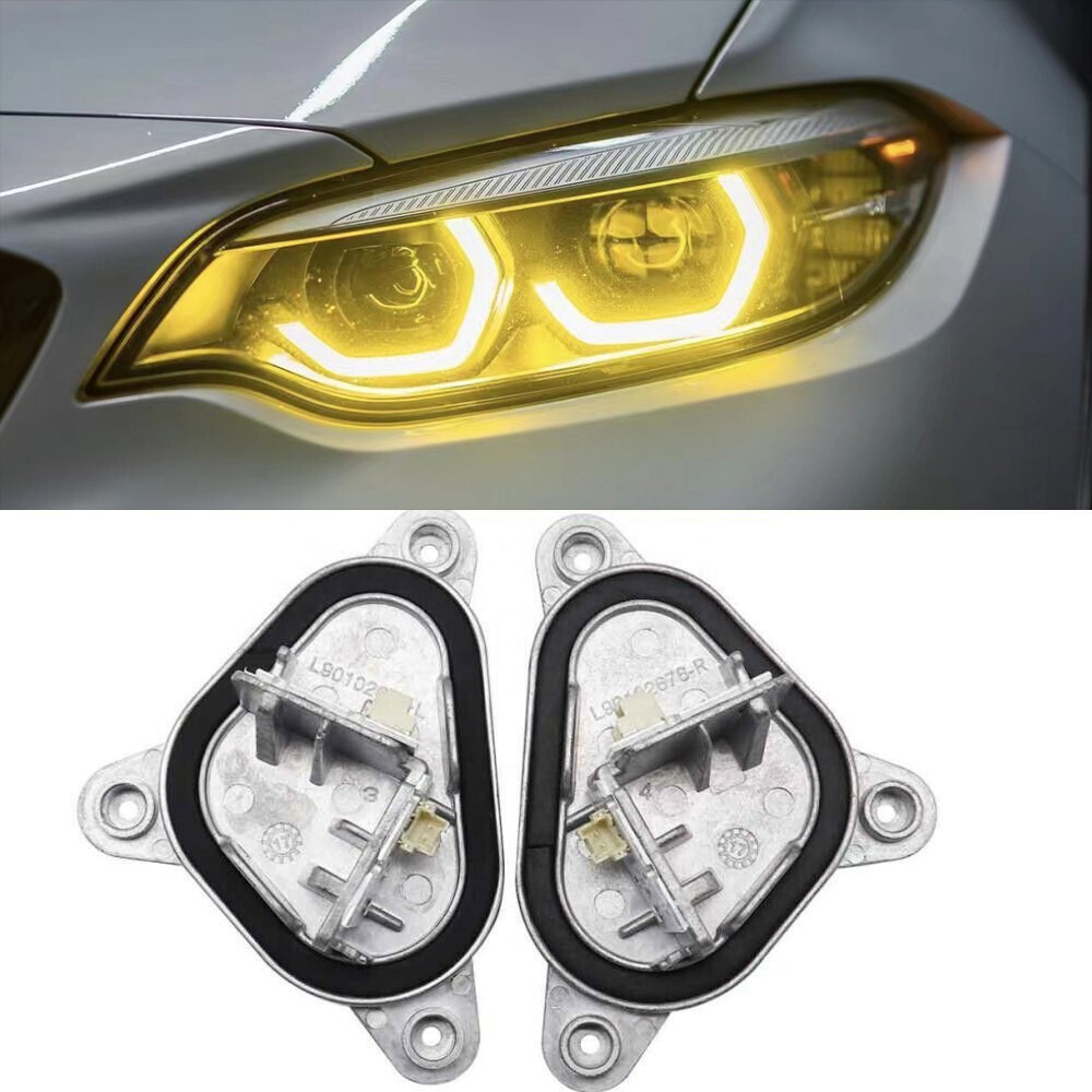 Yellow Angel Eyes DRL Adaptive LED Modules For BMW 2 Series F23 F22 M2 ...