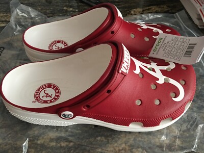 NEW Mens Crocs Alabama Crimson Tide Clogs, size 10 shoes | eBay