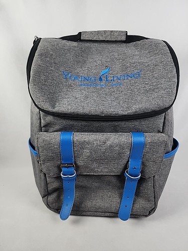 Young Living Backpack Essential Oil Convention Laptop 2018 Gray Blue 18 ...