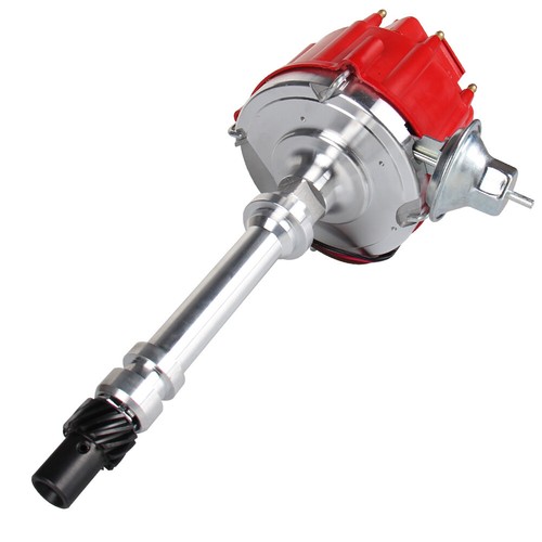 HEI Distributor for Chevy 350 454 SBC BBC GM Big & Small Block Red Cap ...
