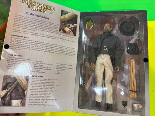 Brotherhood of Arms C.S. 57th Virginia Infantry 12" Figure-Sideshow ...
