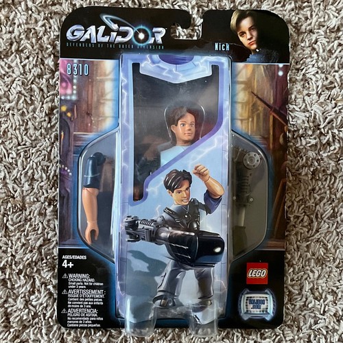 NEW IN BOX LEGO GALIDORE NICK BLUETOOTH ACTION FIGURE 8310 Retired 2002 ...