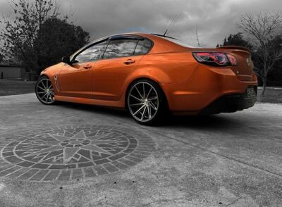 20" HOLDEN Commodore VF VE VY HSV Wheels INOVIT TURBINE Gunmetal ...