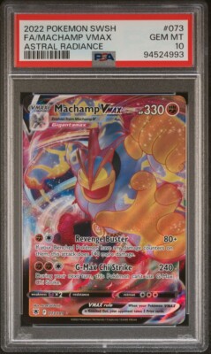 Machamp VMAX 2022 Pokemon Astral Radiance 073/189 PSA 10 | eBay