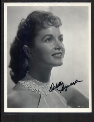 Debbie Reynolds - Signed Vintage Celebrity Autograph Photo - Singing ...