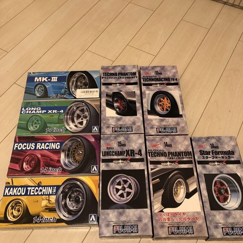 Aoshima Fujimi 1/24 Plastic Model Wheel | eBay