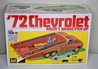MPC 1:25 '72 Chevrolet Racer's Wedge Pick Up Truck Hauler Sealed Model ...