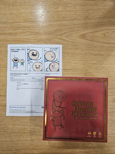 Joking Hazard NSFW Enlarged Shiny Red Box Edition NM | eBay