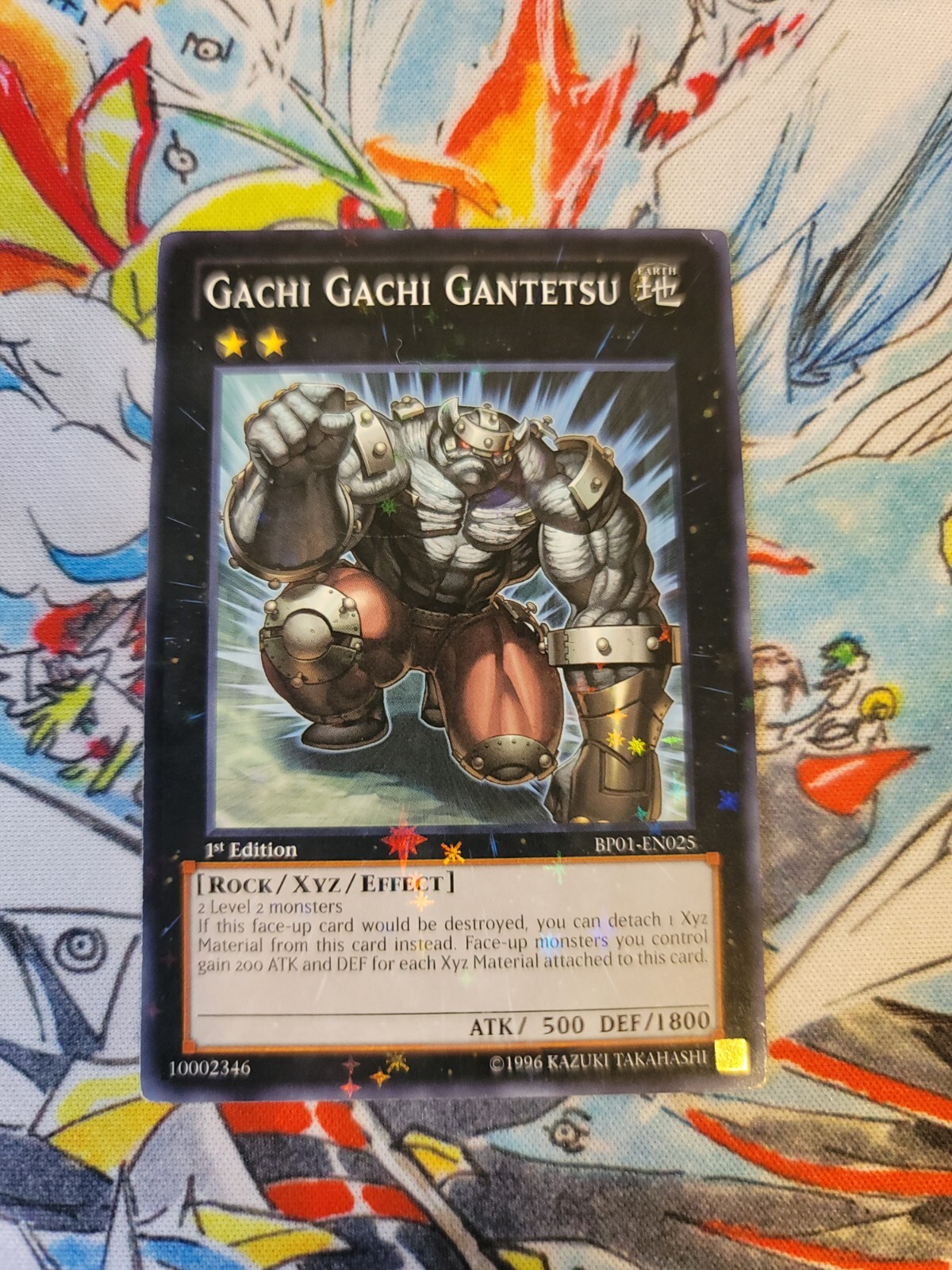 YuGioh Gachi Gachi Gantetsu NM (1st Ed.) BP01-EN025 Starfoil Rare Card ...