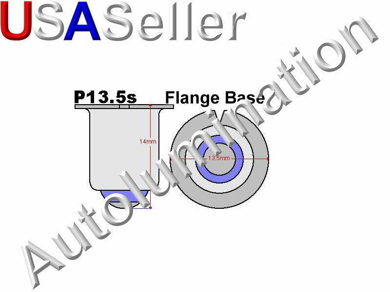 Flashlight led bulb 3v 4.5v 6v 12v 18v 1watt 1w P13.5S PR2 PR3 PR4 PR6 ...