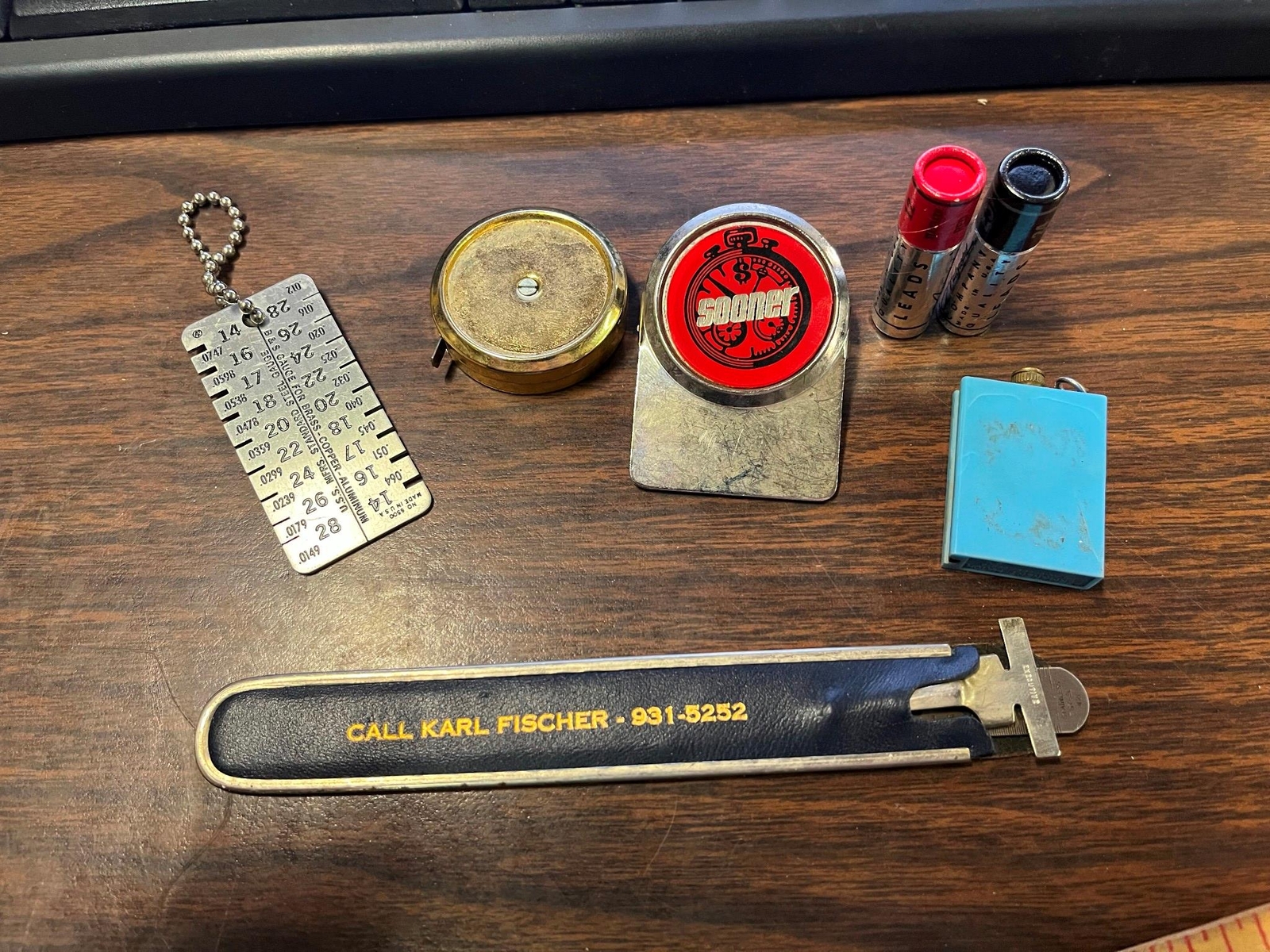 VTG Lot of 7 Miscellaneous Office Supply Knick knacks Tools & Supplies ...
