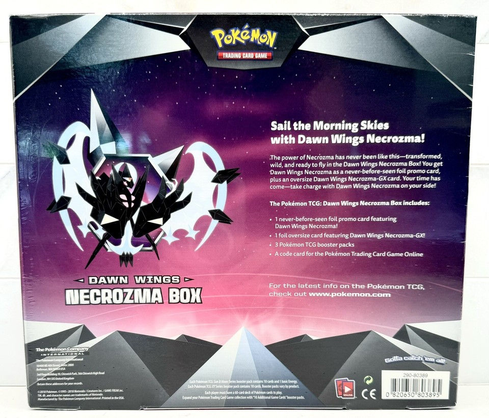 Dawn Wings Necrozma Box | eBay