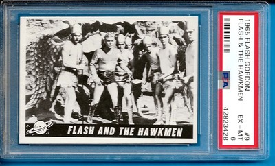1965 Topps (Test) Flash Gordon #9 Flash & The Hawkmen Psa 6 | eBay