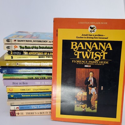 Children's Chapter Books Vintage Lot Paperback Fiction Boys summer ...