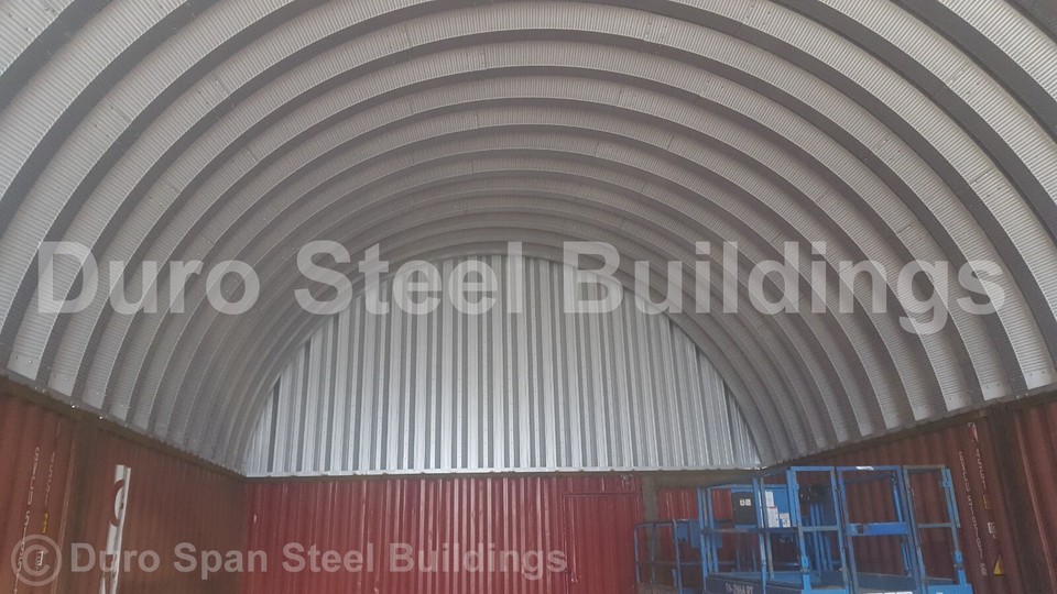 NEW DuroSPAN Steel 32x40x13 Metal Building Conex Box Container Cover ...