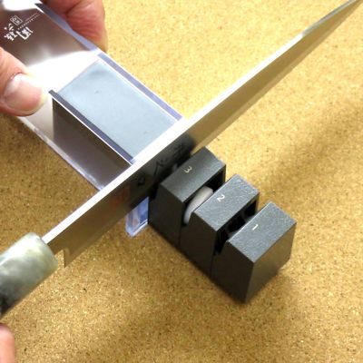 Japanese Kai Magoroku Kitchen Knife Sharpener For Single Edged Blade ...