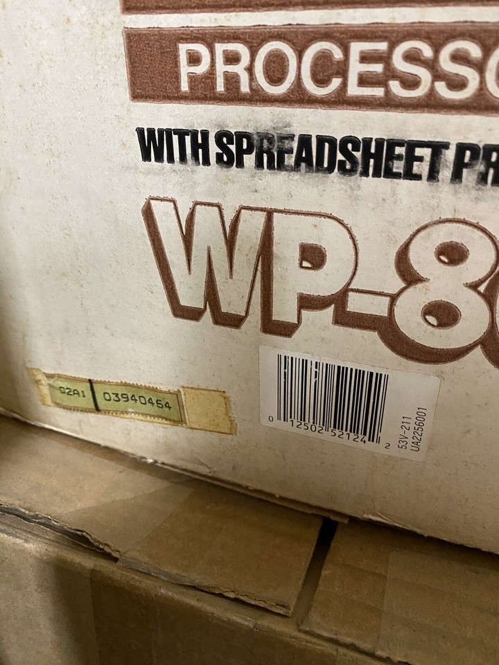 Vintage Brother Word Processor Model WP-80 WORKING CONDITION | eBay