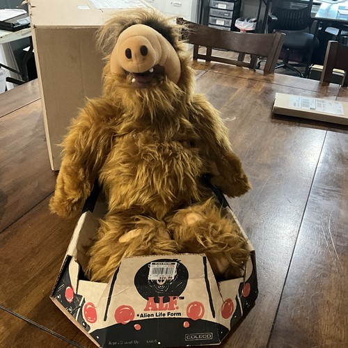 Coleco ALF (Alien Life Form), 18" Plush Toy, Vintage 1986 Collectible ...