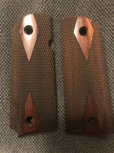 Sig Sauer 1911 Compact Rosewood Grips - Hogue | eBay