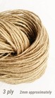 1m-1000m 1/2/3 ply Natural Brown Soft Jute Twine Sisal String Rustic ...