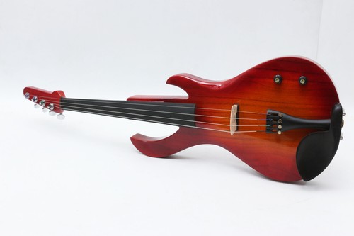 4/4 Electric violin Big Jack Solid wood Ebony fittings Guitar Shape ...
