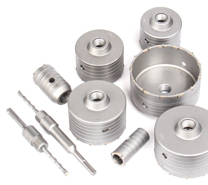 35-110 mm Core Drill Bit SDS PLUS TCT Concrete Masonry Brick Hole ...