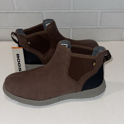 NWT Bogs Men's Spruce Chelsea Waterproof Boots 72755-200 Size US 8.5 | eBay