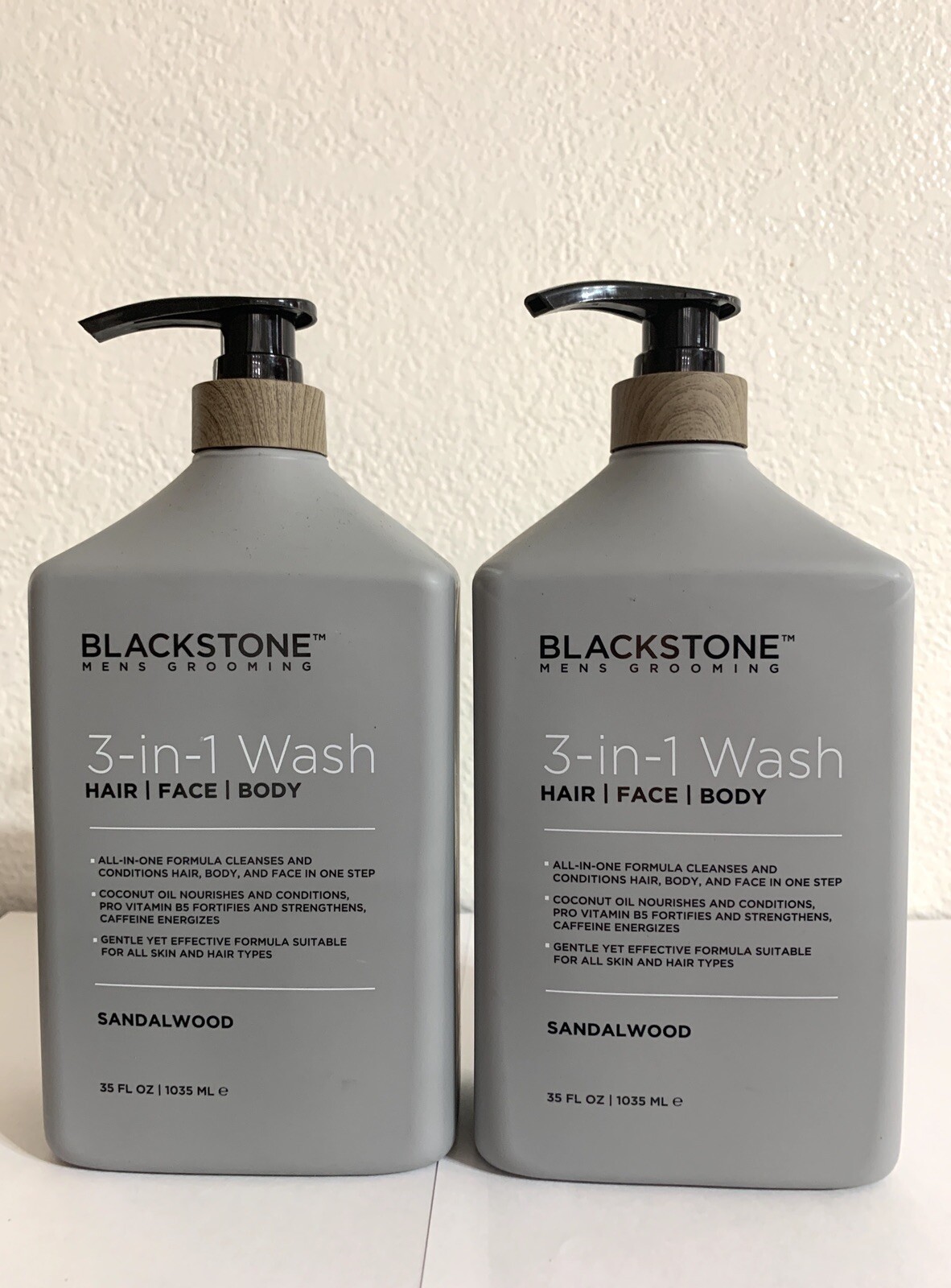 Blackstone Refresh Moisturizer Sandalwood Men's Grooming 3 In 1 Wash ...