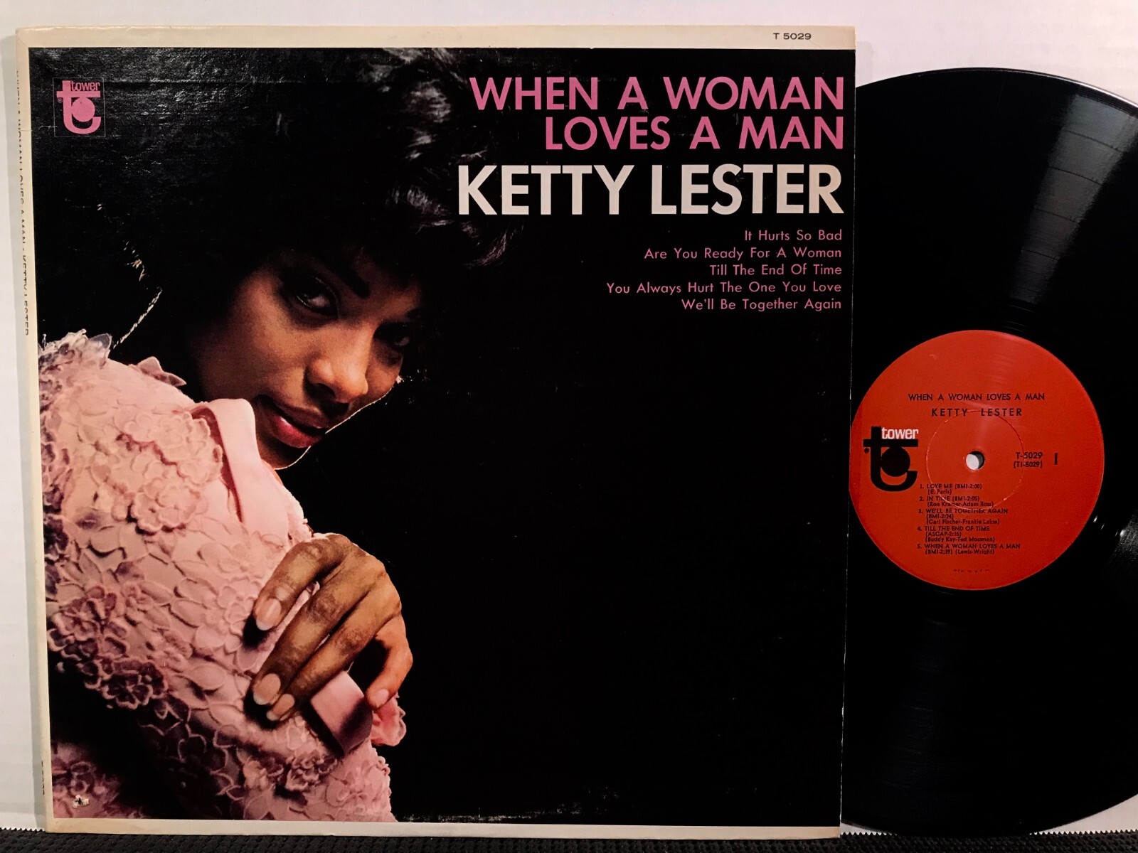 KETTY LESTER When A Woman Loves A Man LP TOWER T-5029 MONO 1966 Soul | eBay
