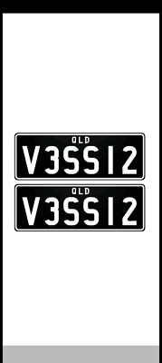personalised number plates qld | eBay