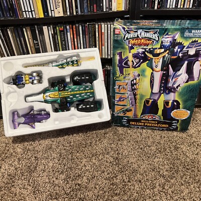 Power Rangers Wild Force DELUXE Predazord 2002 MEGAZORD | eBay