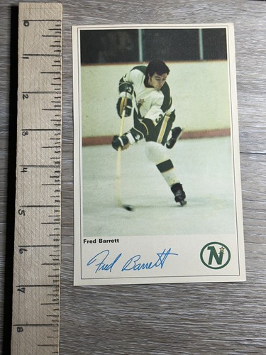Fred Barrett 1971-72 Toronto Sun NHL Action Players # Minnesota North ...