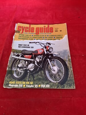 Cycle Guide For Rider And Buyer April 1968 Road Tests Riverside 350 ...