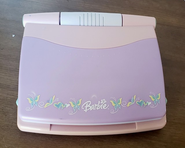 Barbie B-bright Mattel Girls Kids Computer Games Learning Laptop Works ...