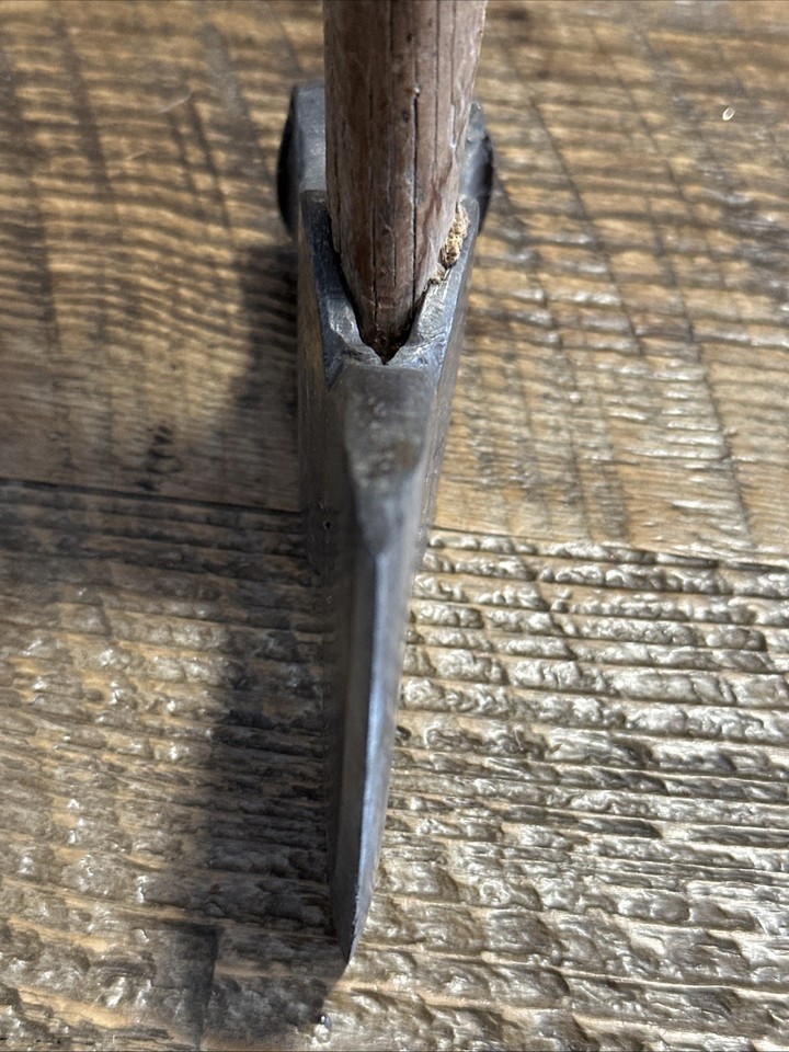 Vintage Double Bit Axe Hatchet Hammond Steel Stamp Wood Handle Logging ...