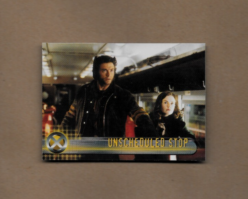 2000 Topps X-Men the Movie Unscheduled Stop Card #45 Hugh Jackman NM/MT ...