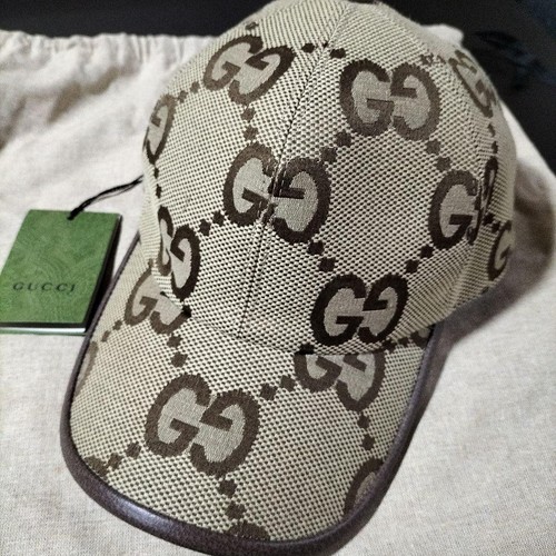 GUCCI Jumbo GG Baseball Cap XL 59cm NEW | eBay