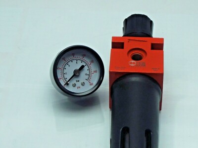 Metalwork 1/4 " Bsp Air Filter Regulator 1225054 c/w Gauge , Garage ...