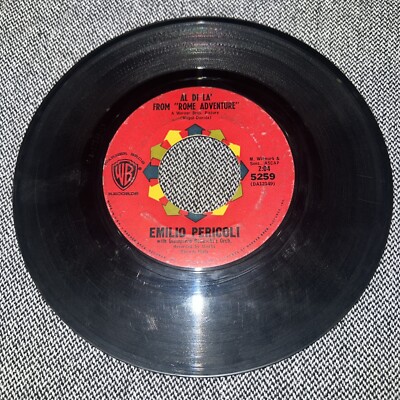 Emilio Pericoli / Gino Paoli - Al Di La' / Sassi 45 RPM Single1962 | eBay