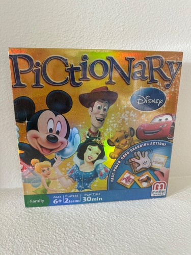 NEW Disney Pictionary Game Family Board Game by Mattel Game | eBay